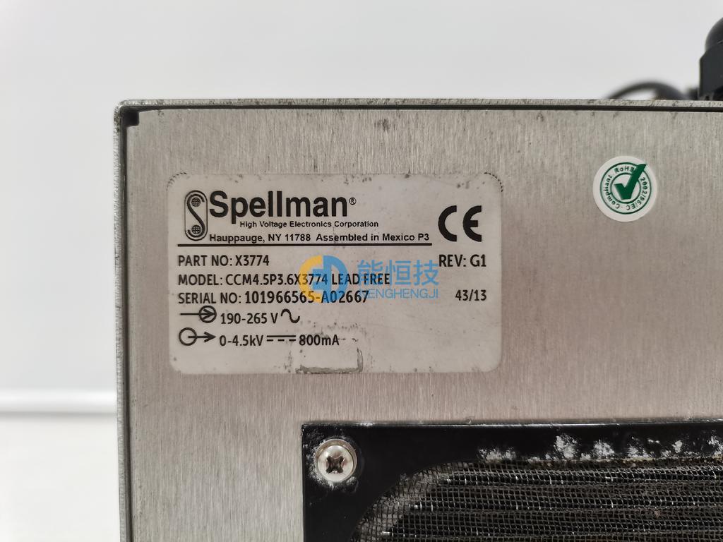 High Voltage Power Supply CCM4.5P3.6X3774 Lead Free - 广东能恒技精密电子科技有限公司