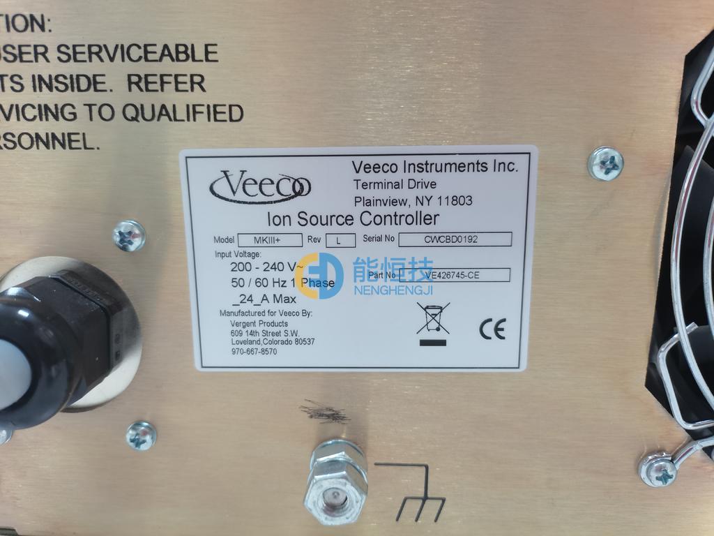 Veeco Ion Source Controller Marklll+ - 广东能恒技精密电子科技有限公司